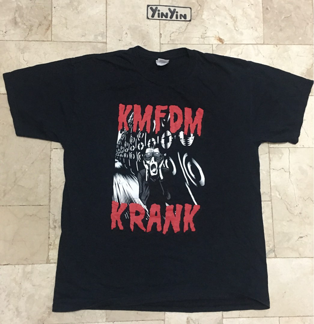 KMFDM BAND SHIRT, Men's Fashion, Tops & Sets, Tshirts & Polo Shirts on ...