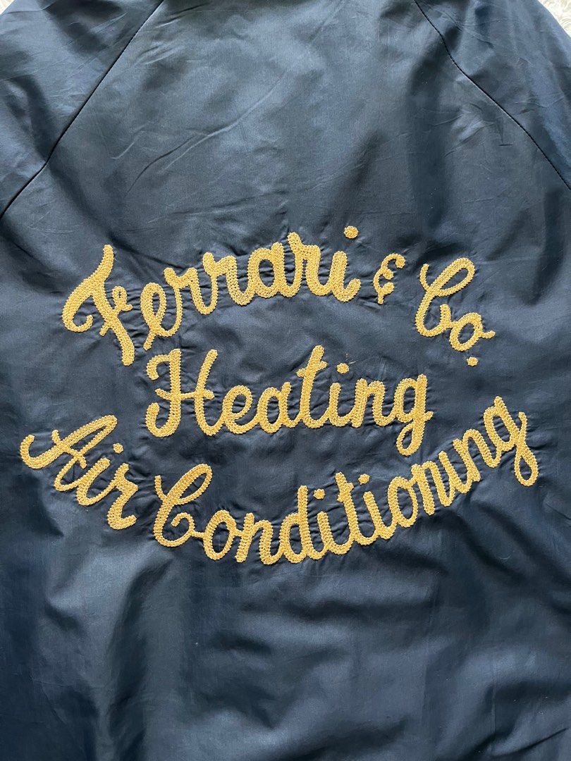Kriff Mayer (japanese brand) Chainstitch Embroidery Coach Jacket, Men's ...
