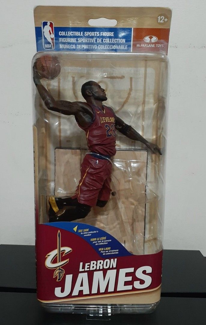 Lebron James McFarlane NBA Cavaliers Series 26, Hobbies & Toys, Toys ...