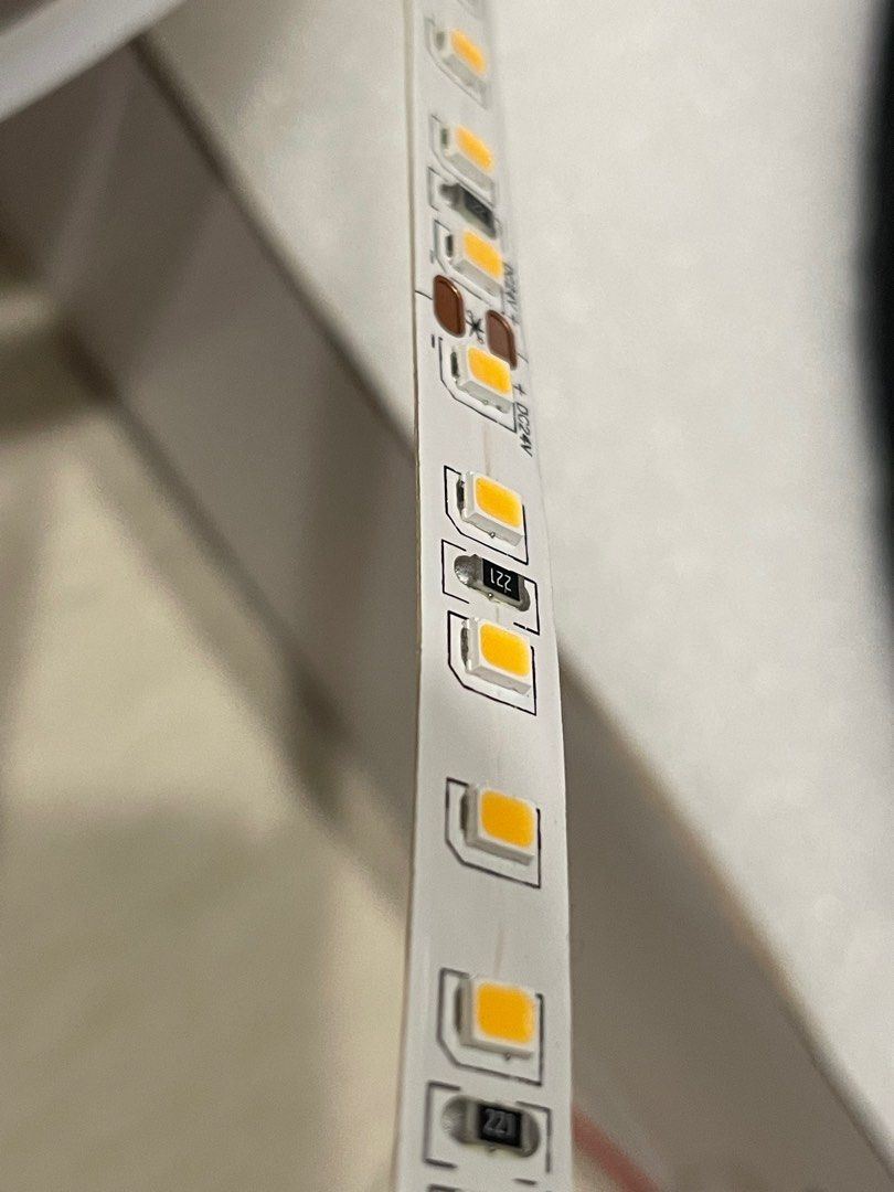 4m LED strip light (support AC 220V) warm white , Furniture & Home Living, Lighting & Fans ...