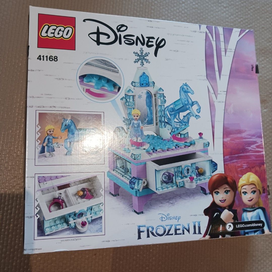 Lego Frozen Elsa's jewel box, 興趣及遊戲, 玩具 & 遊戲類 - Carousell