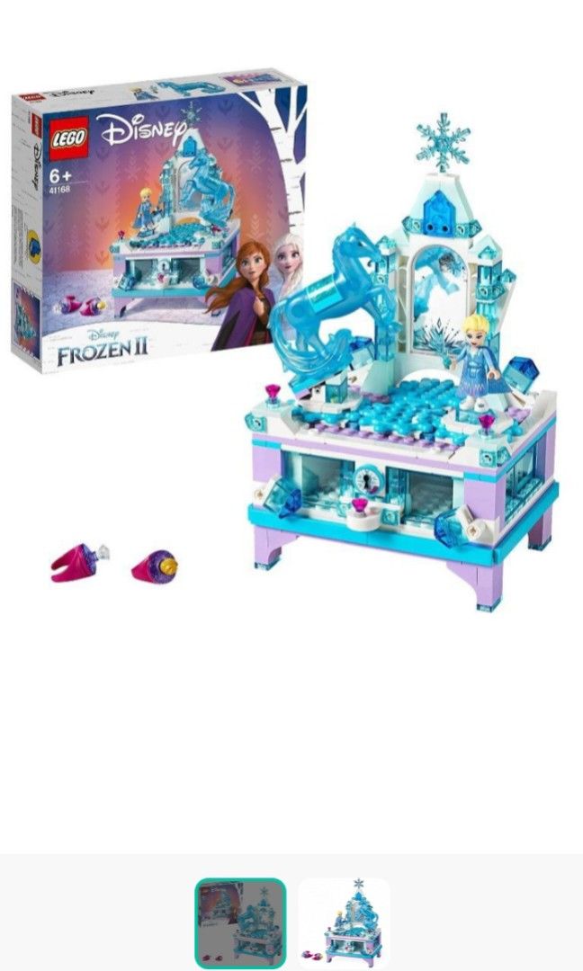 Lego Frozen Elsa's jewel box, 興趣及遊戲, 玩具 & 遊戲類 - Carousell