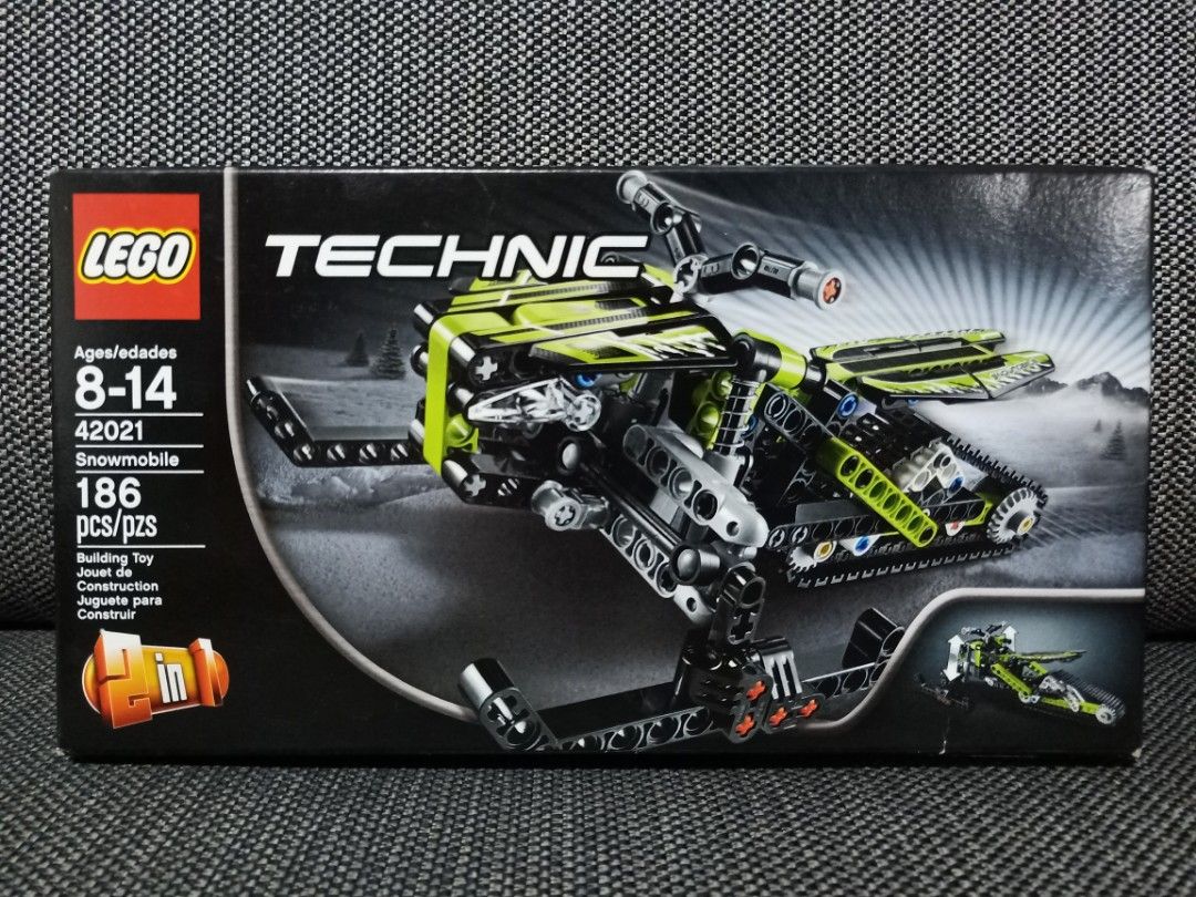 LEGO Technic 42021 Snowmobile Model Kit 2-in-1 model, Hobbies & Toys ...