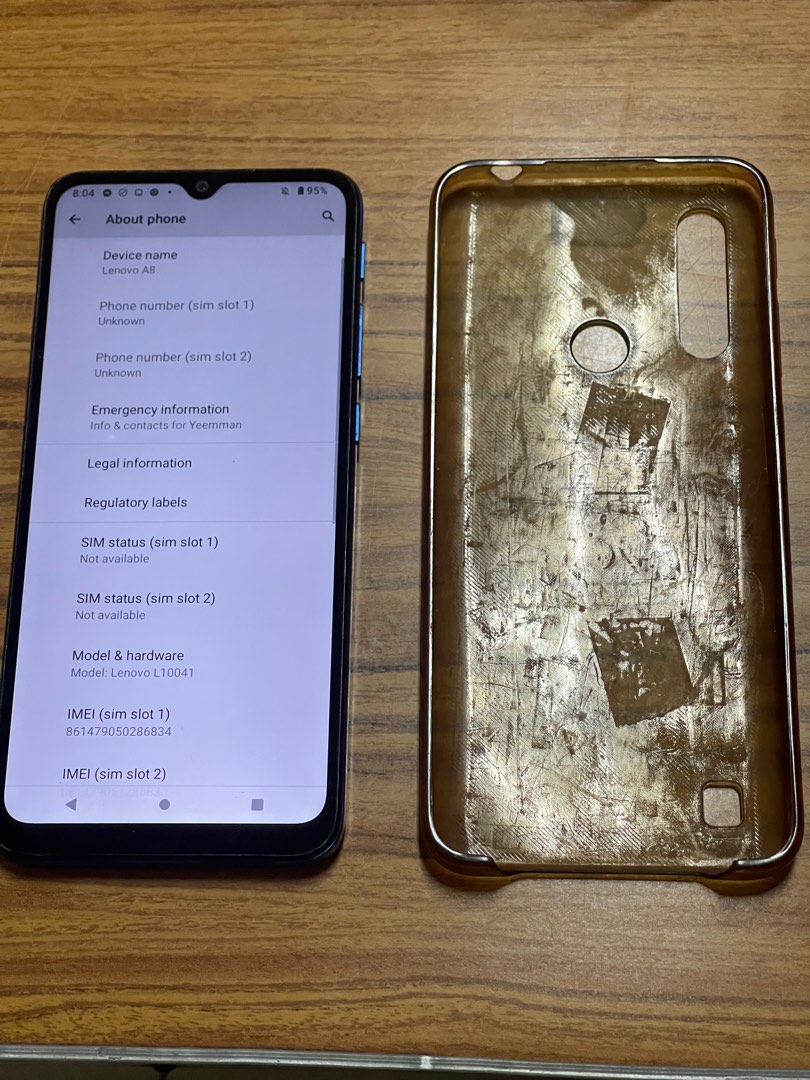 Lenovo A8 Triple Sim Active Android 4Gigs Ram 64Gigs Rom Factory ...