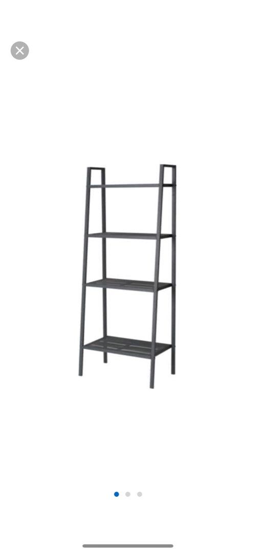 LERBERG Shelf unit White LERBERG Shelf unit Dark grey 60 148 display ikea shelf shelving rack ikea Furniture Home Living Furniture Shelves Cabinets Racks Ready Made on Carousell