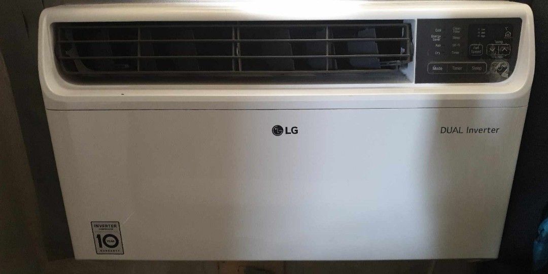 LG Inverter Window Type Aircon - 1.5HP, TV & Home Appliances, Air ...