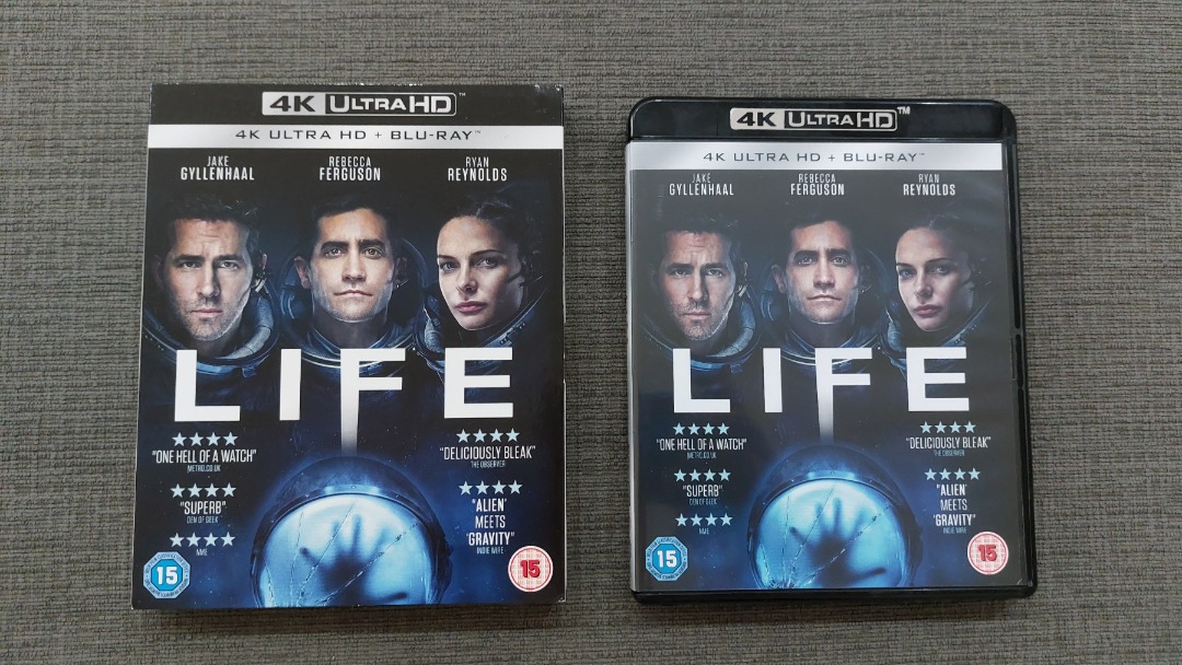 Life 4K Blu-ray, Hobbies & Toys, Music & Media, CDs & DVDs on Carousell