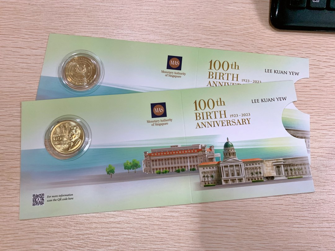 LKY 100th Birth Anniversary Coin, Hobbies & Toys, Memorabilia ...