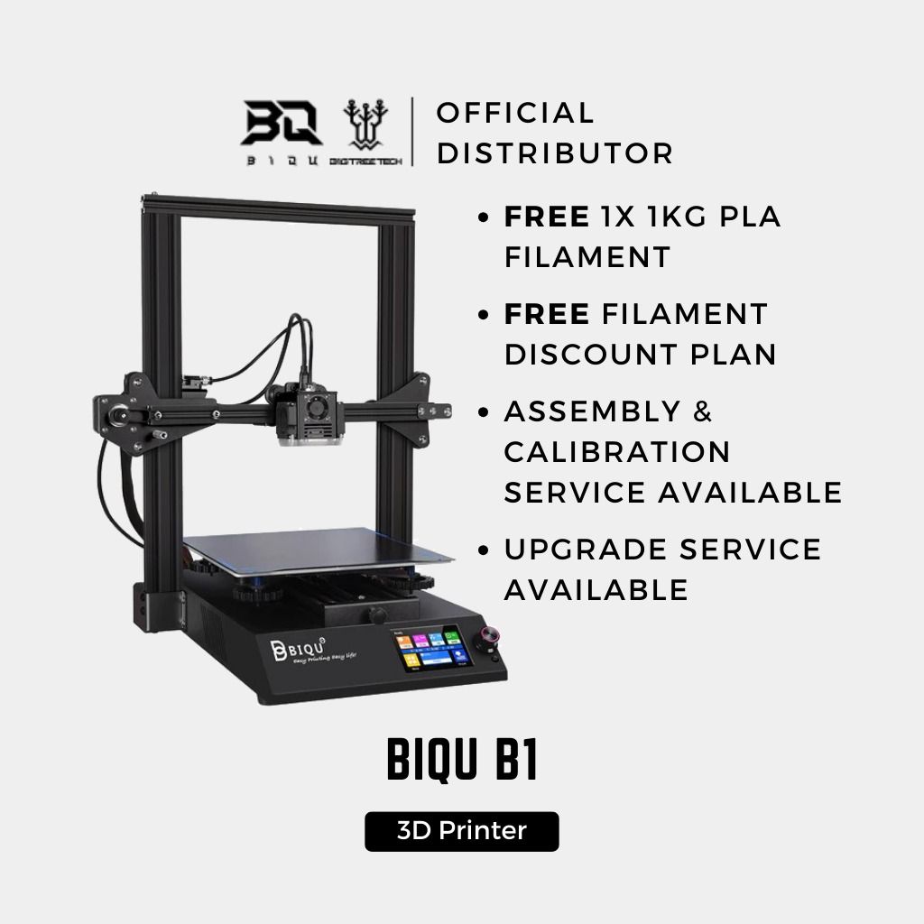 [Local Stock] Biqu B1 Entry-level 3D Printer | Touch Screen, Silent Motherboard, Flexible Bed ...