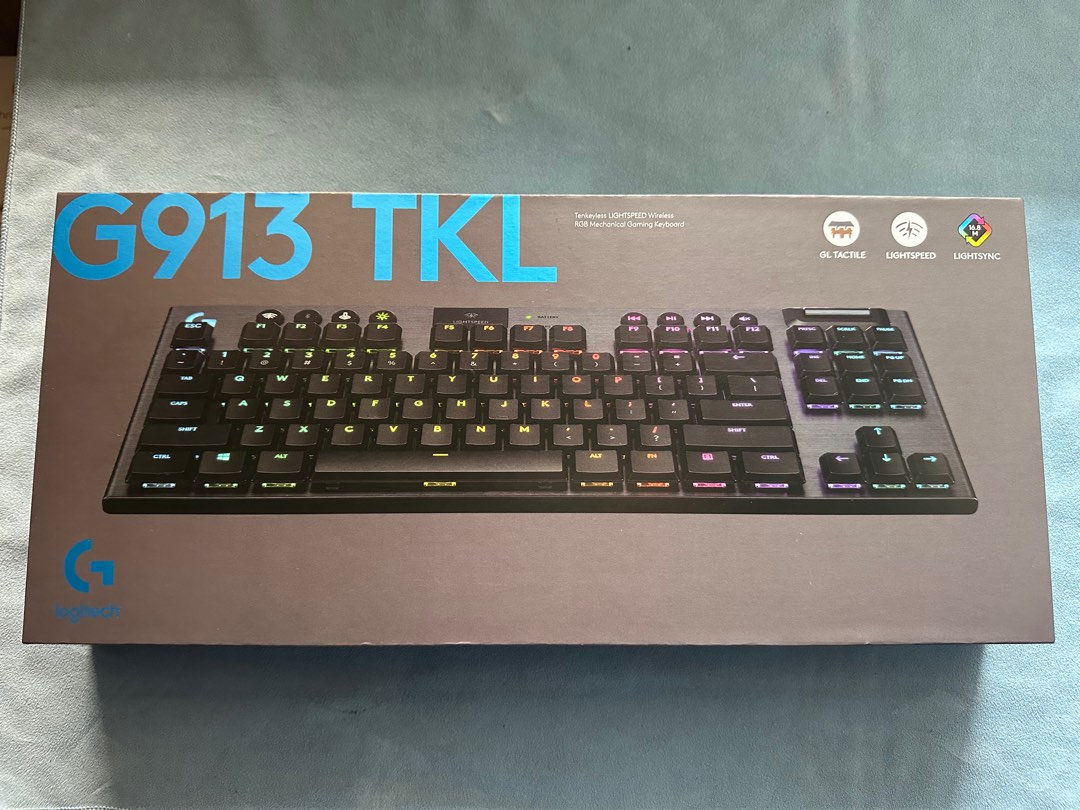 Logitech G913 TKL Tactile Brown Sealed Unused, Computers & Tech, Parts ...