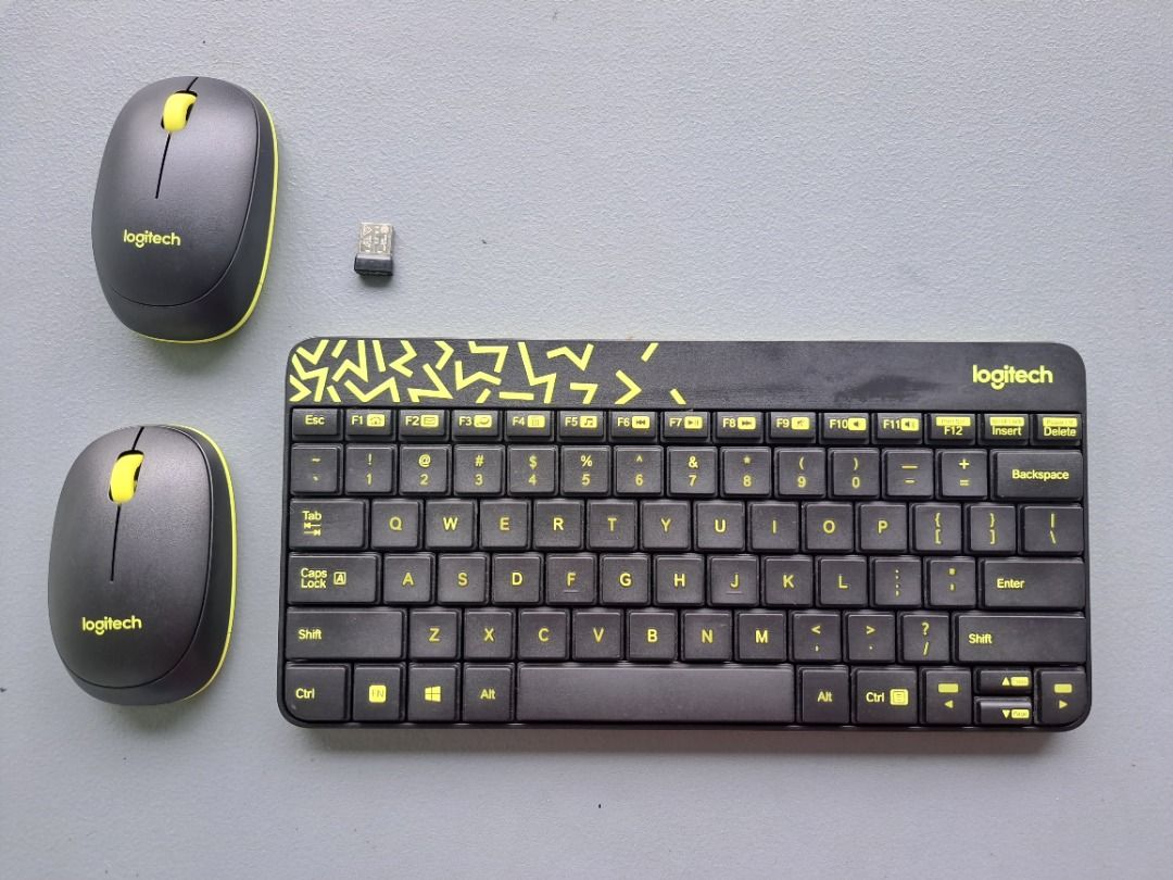 Logitech Mk240 Nano Wireless Keyboard And Mouse Combo Plug And Play Computers And Tech Parts