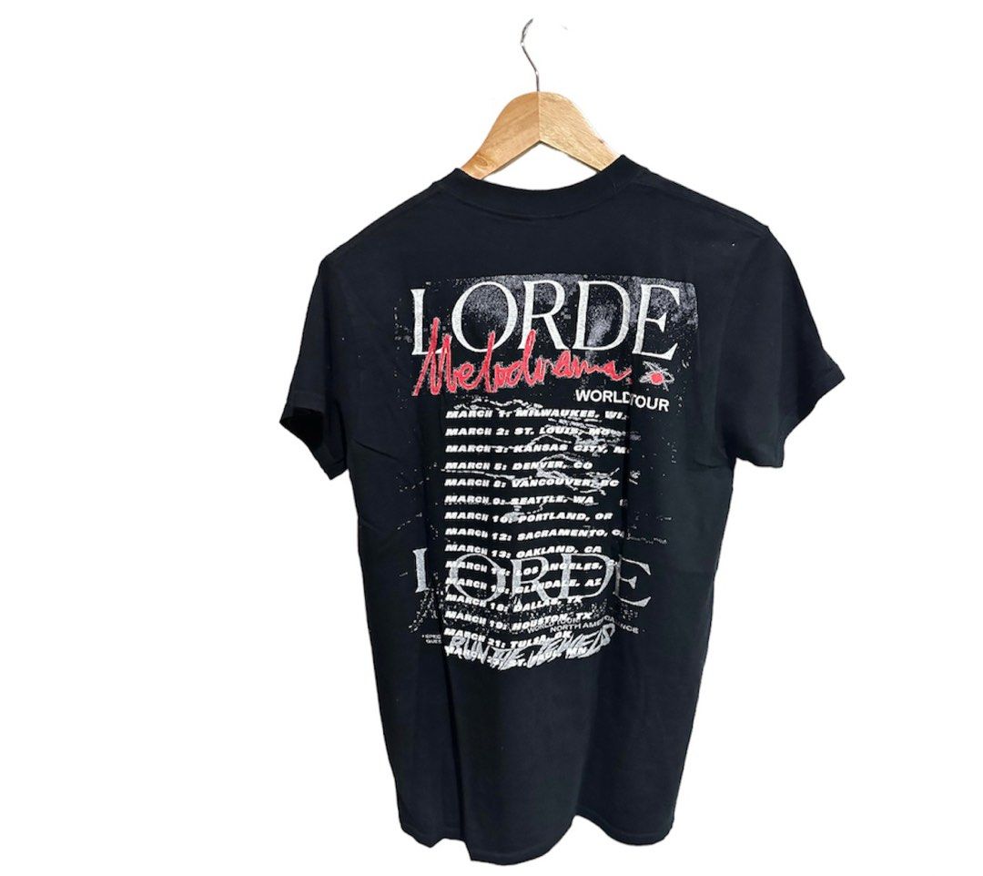 Lorde Tour shirt, Men's Fashion, Tops & Sets, Tshirts & Polo Shirts on ...