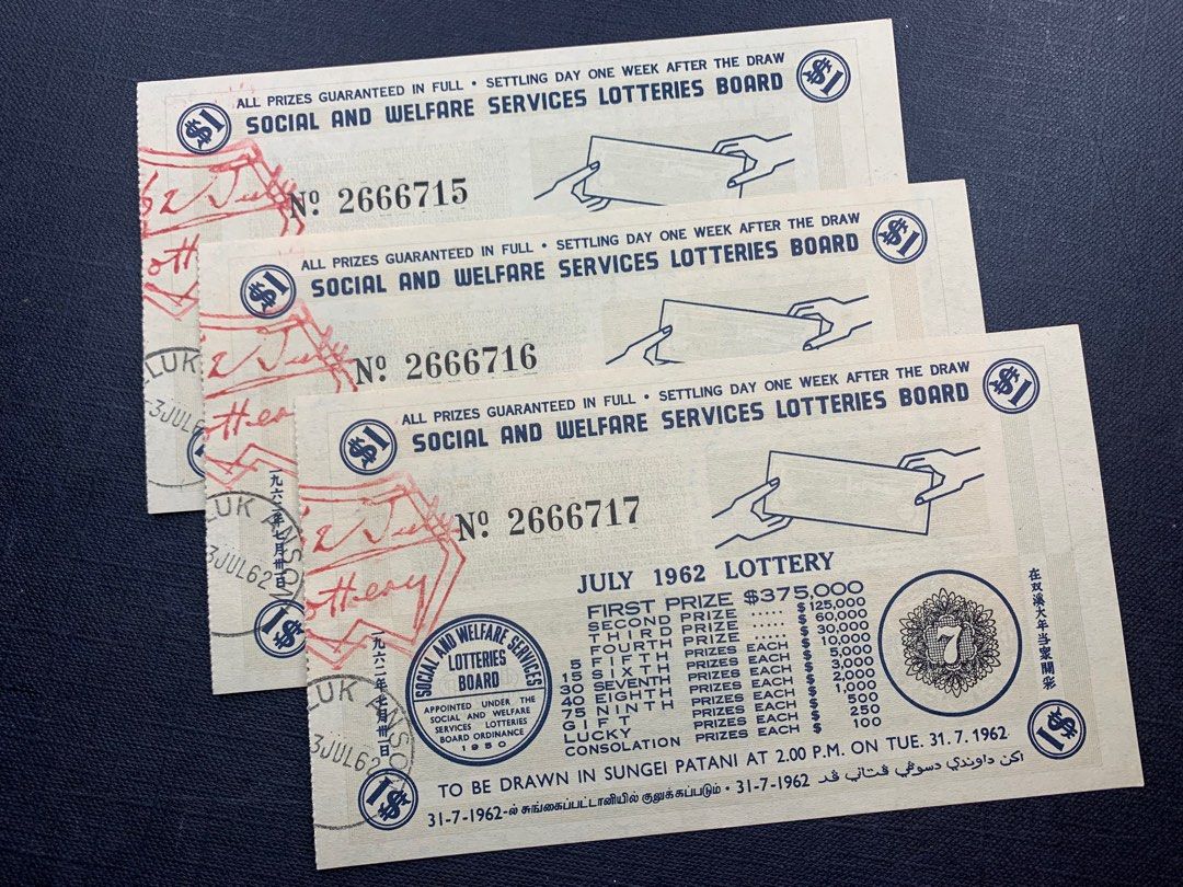 Loteri SUNGEI PATANI 1962 RARE, Hobbies & Toys, Collectibles & Memorabilia, Vintage Collectibles ...
