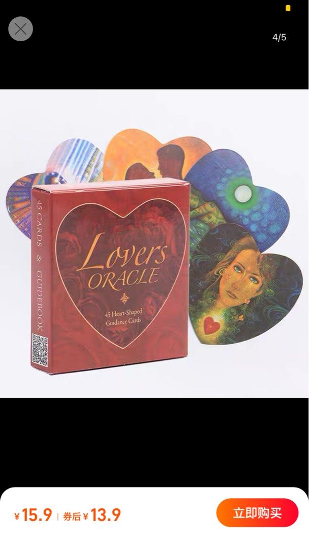 Lovers Oracle cards, Hobbies & Toys, Memorabilia & Collectibles ...
