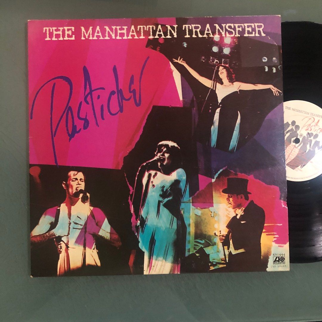 Lp - Manhattan Transfer (Pastiche), Hobbies & Toys, Music & Media ...