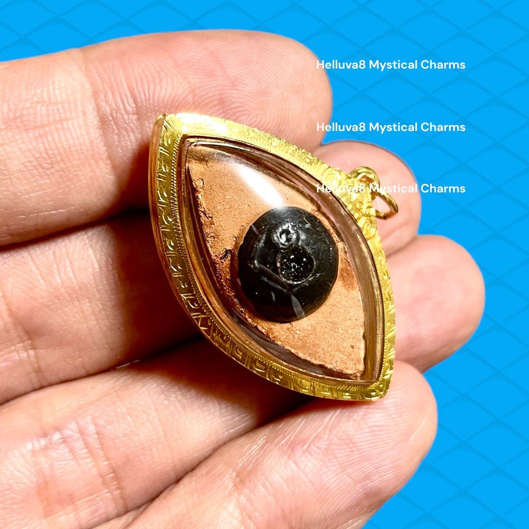 LP Pinak Duangta “Heavenly 3rd Eye”, Wat Sanomlao BE 2527-2545 Nur Din ...