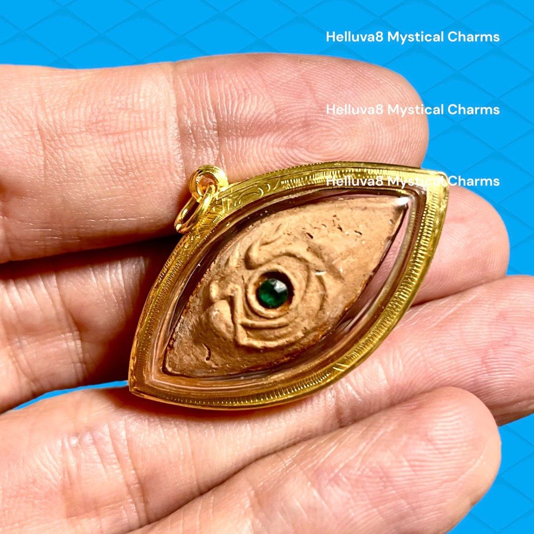 LP Pinak Duangta “Heavenly 3rd Eye”, Wat Sanomlao BE 2527-2545 Nur Din ...