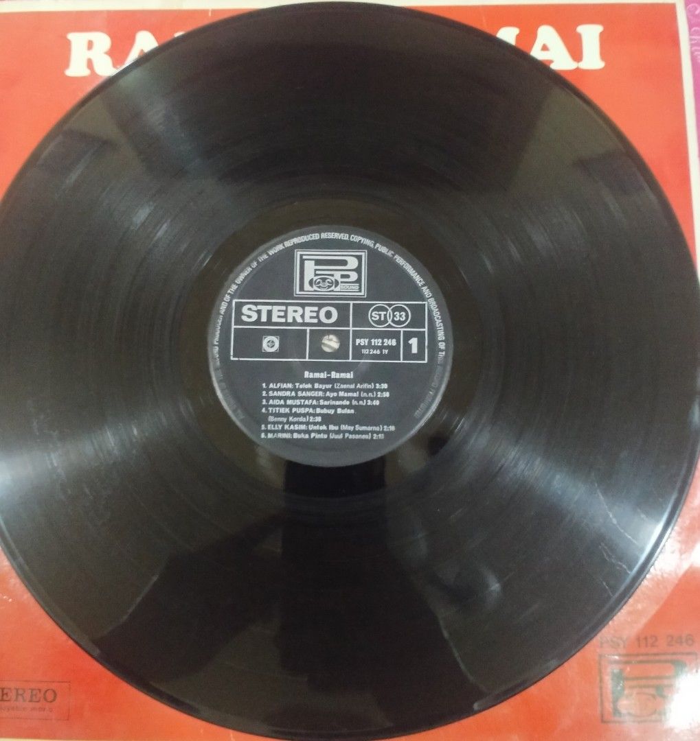 LP PIRING HITAM RAMAI RAMAI, Hobbies & Toys, Music & Media, Vinyls on ...