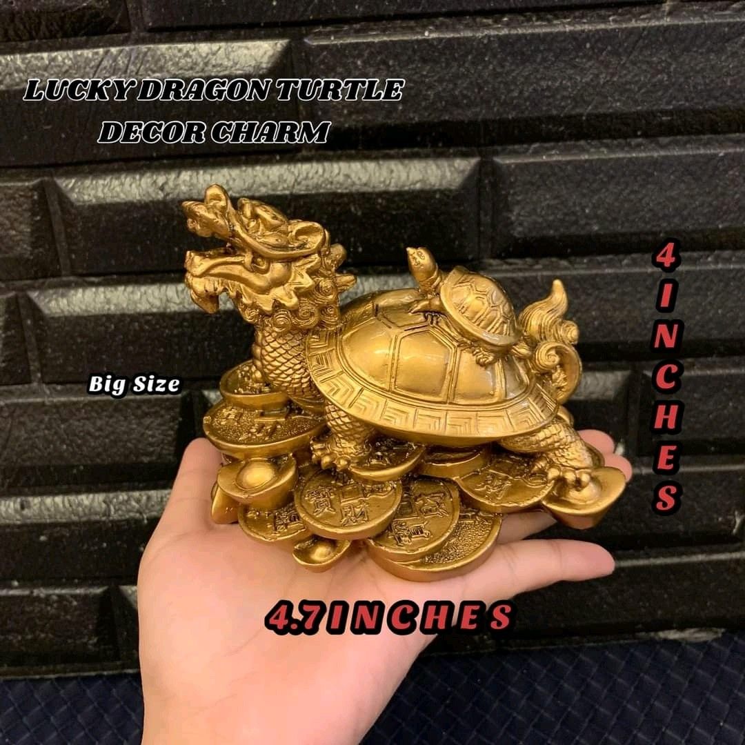 Lucky dragon turtle decor, Furniture & Home Living, Home Decor, Other ...