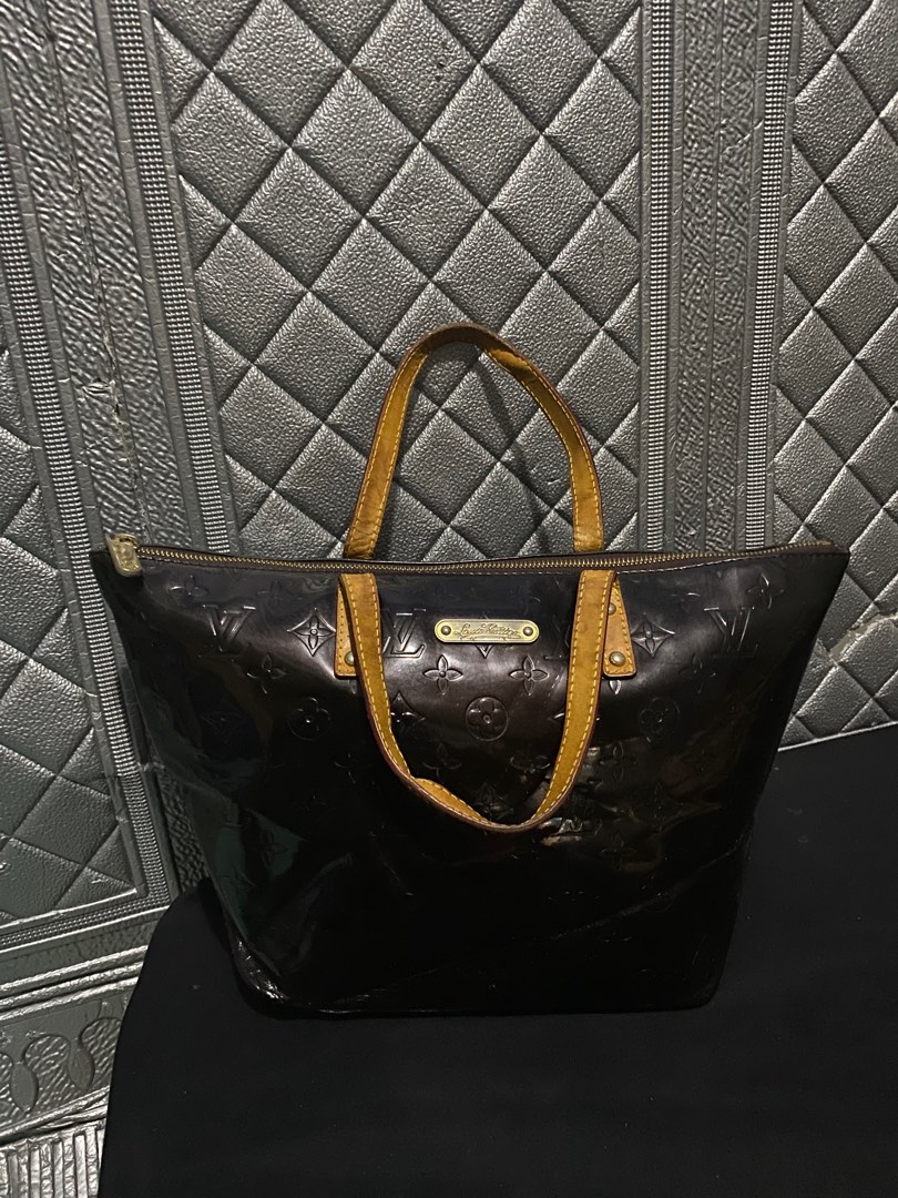 Lv patten leather lengkap noser ziper ykk, Barang Mewah, Tas & Dompet ...