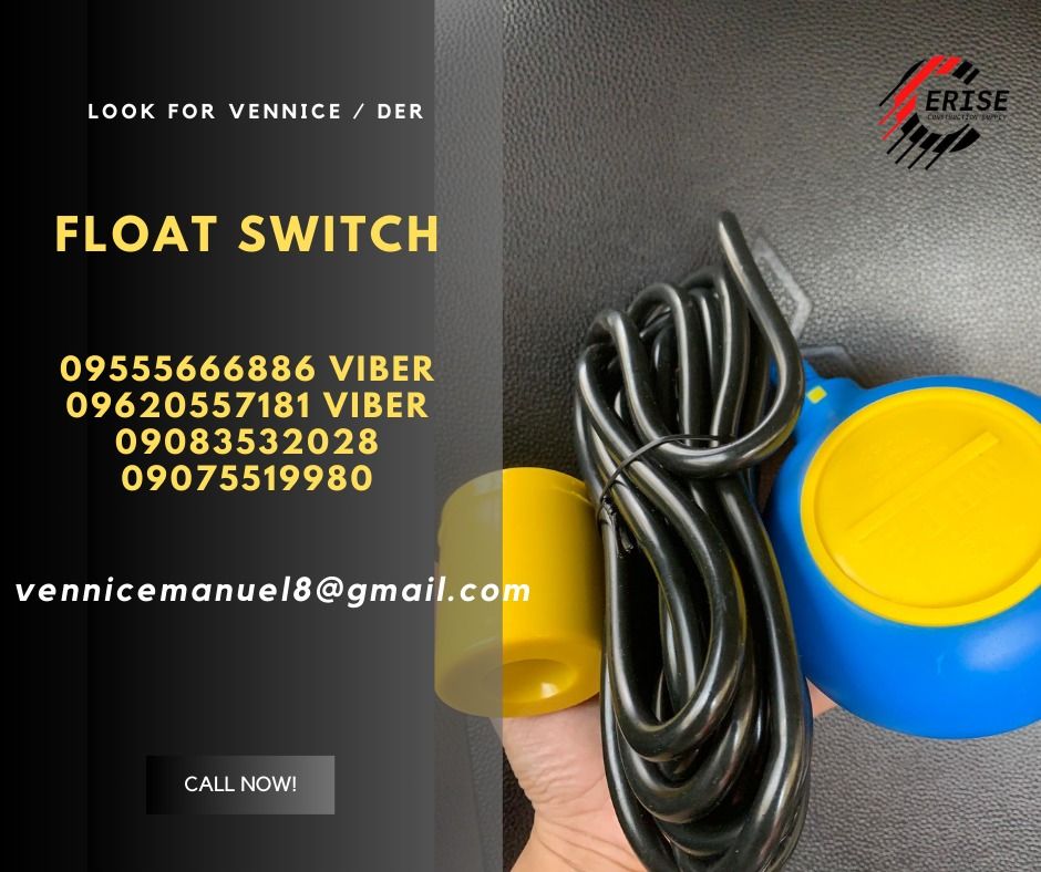 Mac3 float switch, Commercial & Industrial, Construction Tools & Equipment on Carousell
