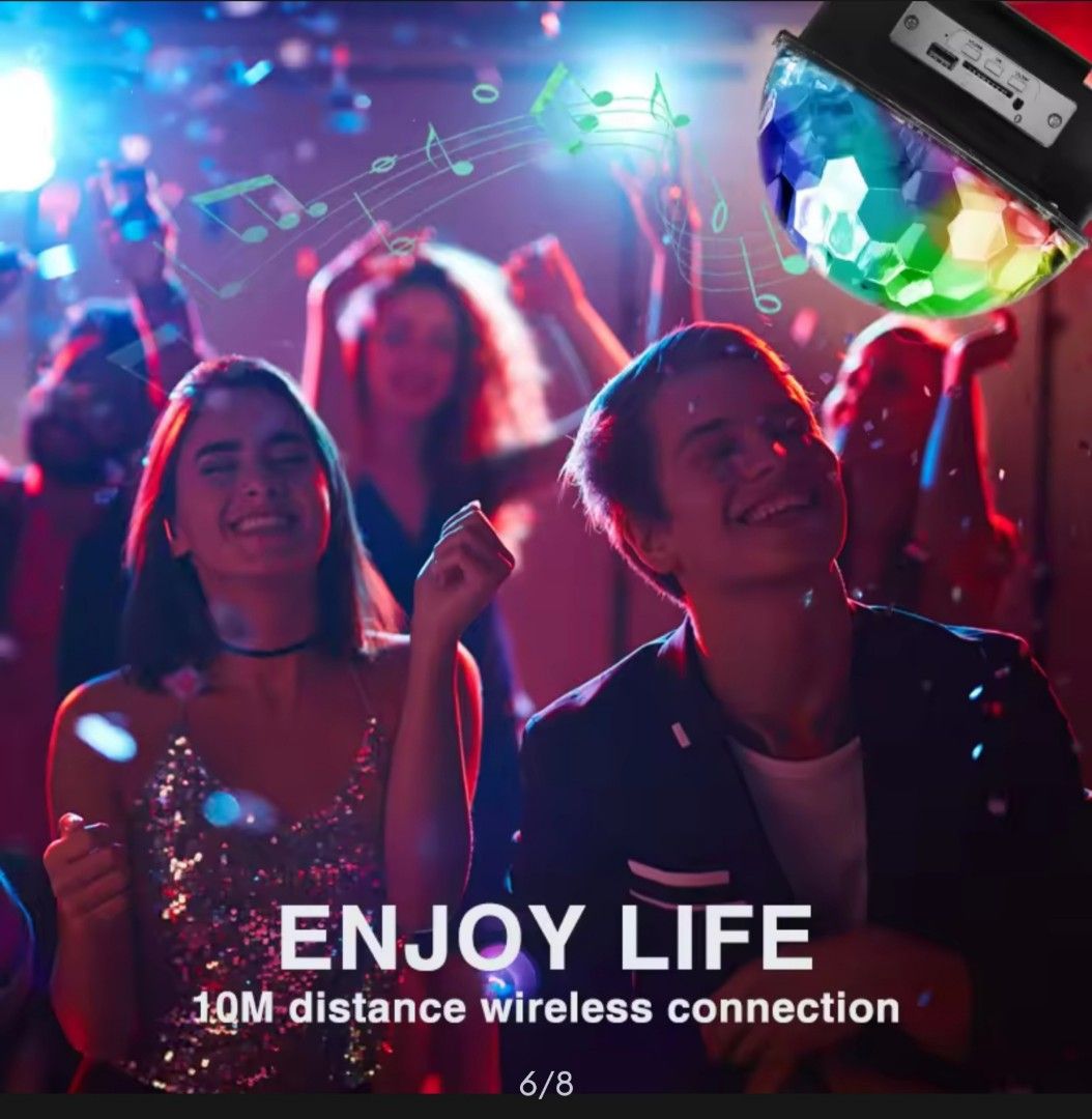 Magic Ball Party Lights, Hobbies & Toys, Music & Media, Music ...