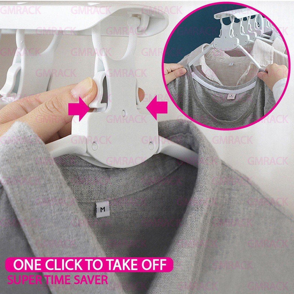 Magic hanger, multipurpose hanger, Furniture & Home Living, Home ...