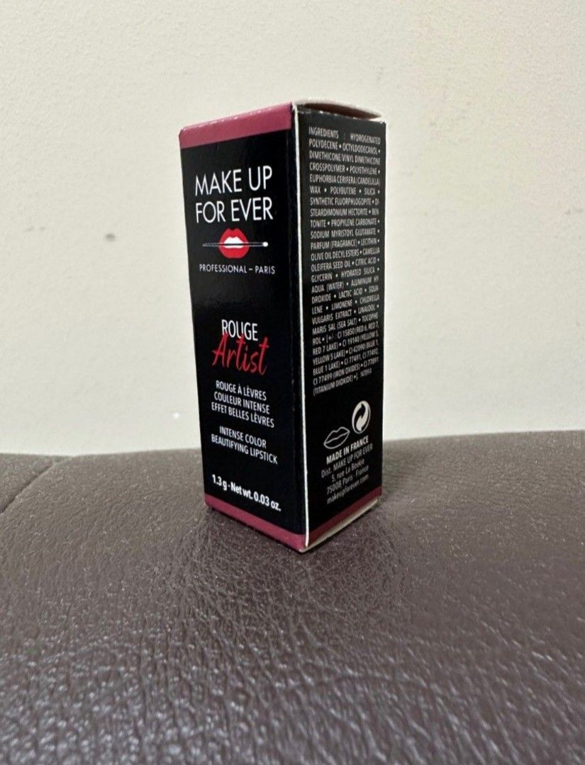 Make up forever rouge artist intense color beautifying lipstick 162 ...