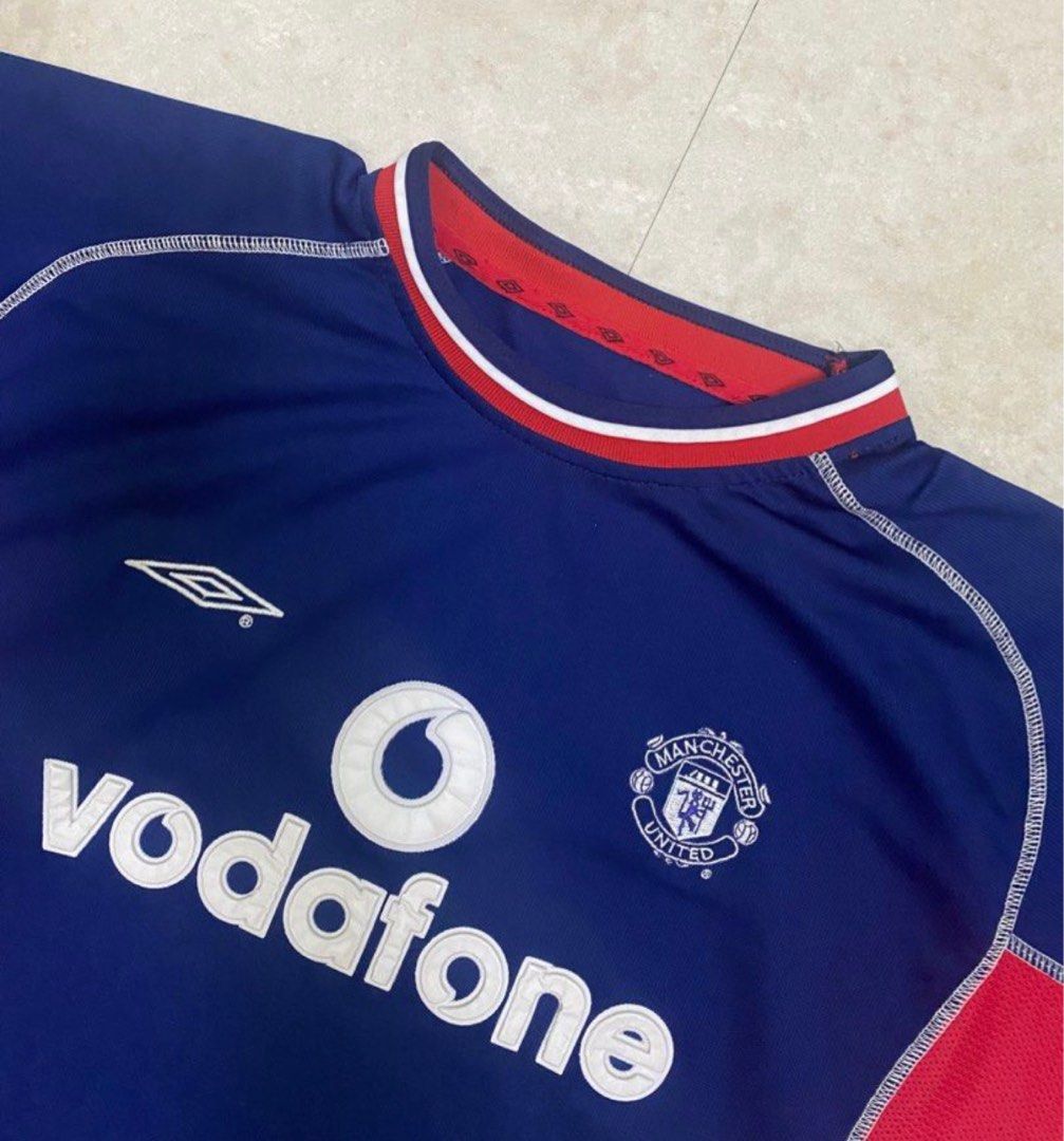 Manchester United 2000-01 Third soccer/football jersey/kit rare/retro ...