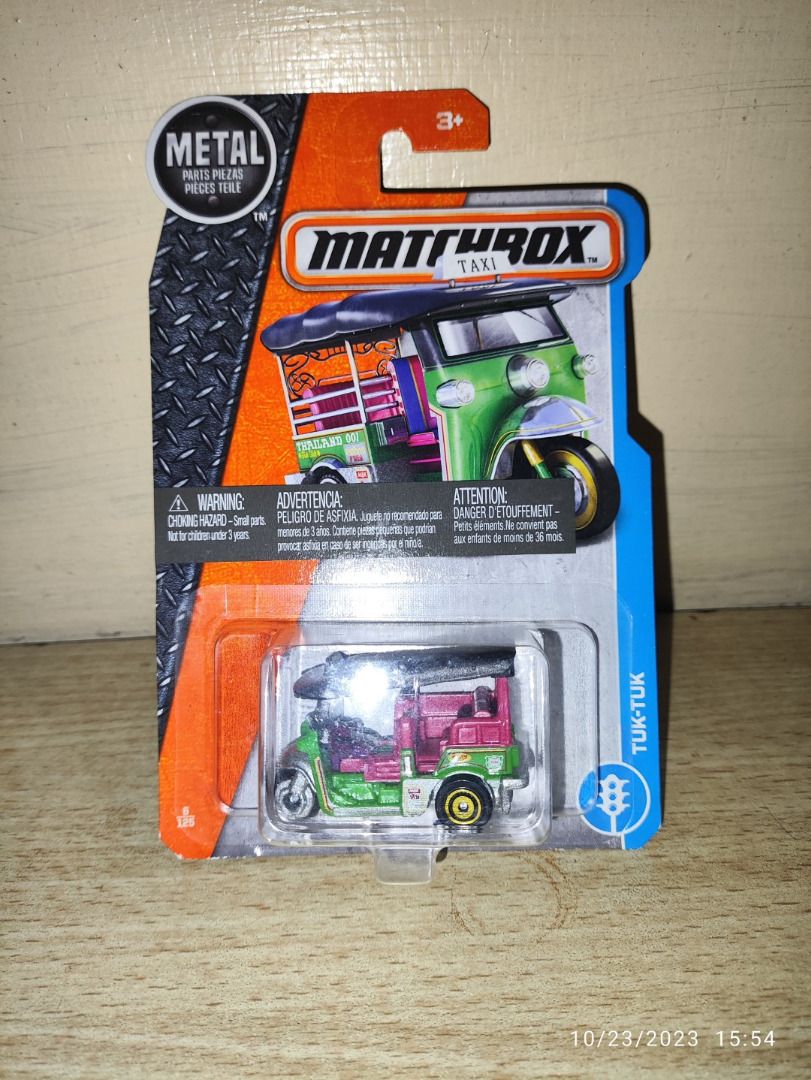 Matchbox Hotwheels - Tuk Tuk Green, Hobbies & Toys, Toys & Games on ...