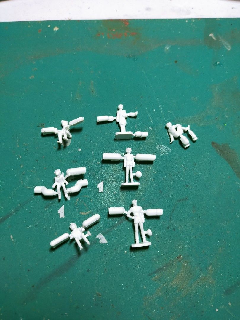 MG 1/100 Character Pilot Figurines (Custom Painted), Hobbies & Toys ...
