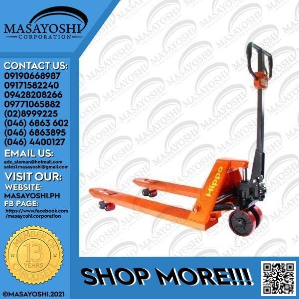MHE Hand Pallet Truck | HIPPO 30 | Heavy Duty Equipment | Trolley ...