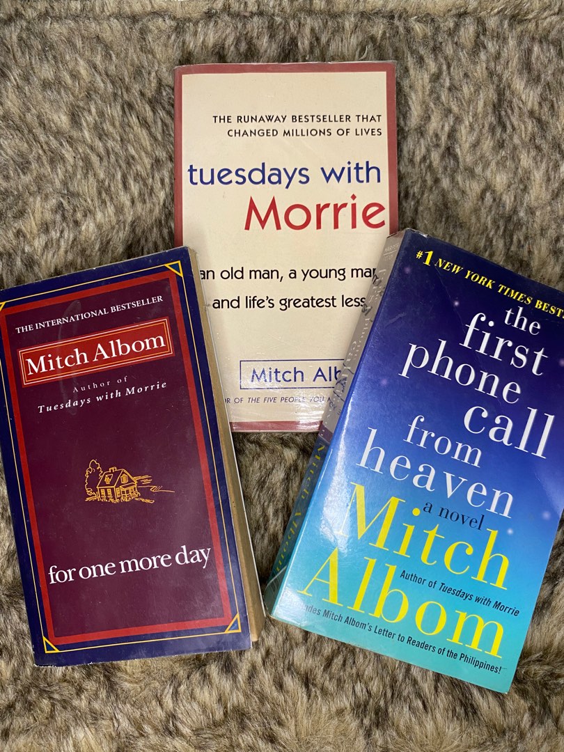 Mitch albom books, Hobbies & Toys, Books & Magazines, Fiction & Non ...