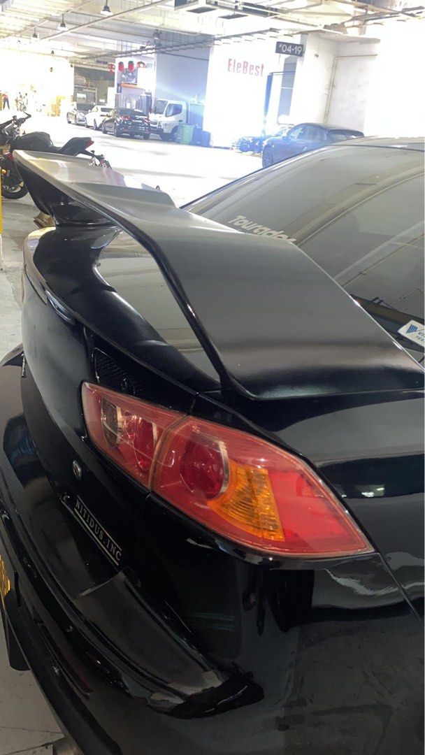 Mitsubishi lancer ex spoiler, Car Accessories, Accessories on Carousell