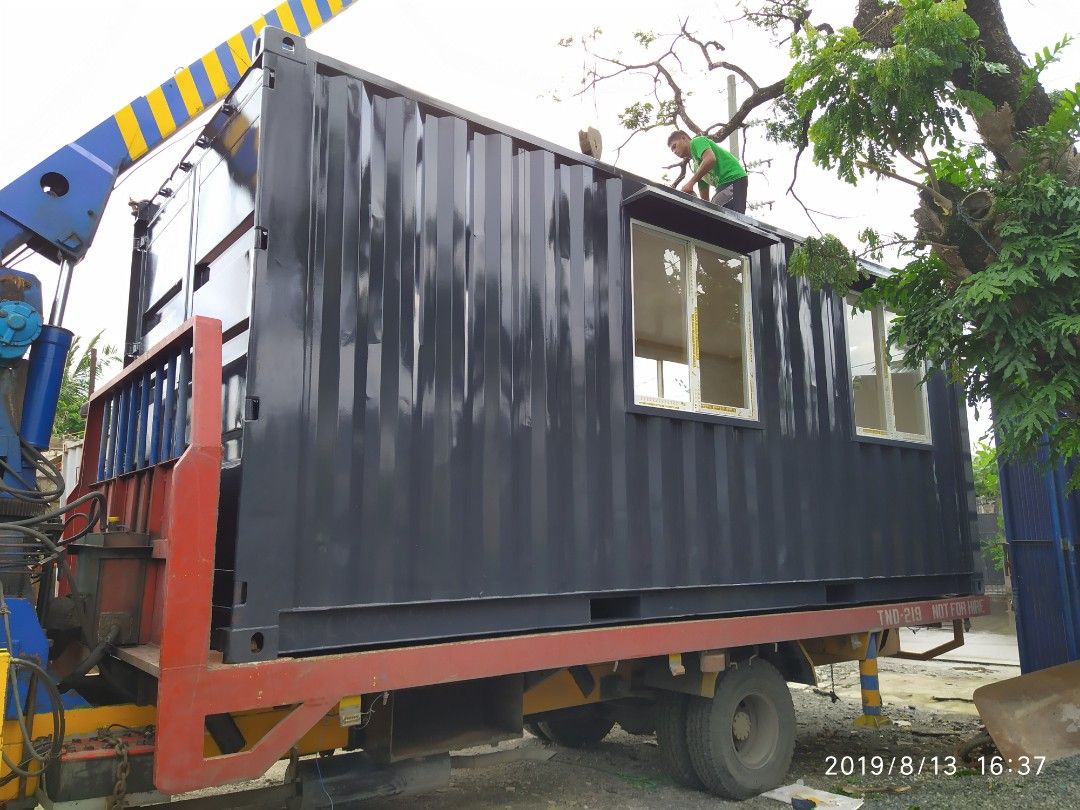 Modified Office Vans 20Ft and 40Ft, Commercial & Industrial, Construction Tools & Equipment on ...