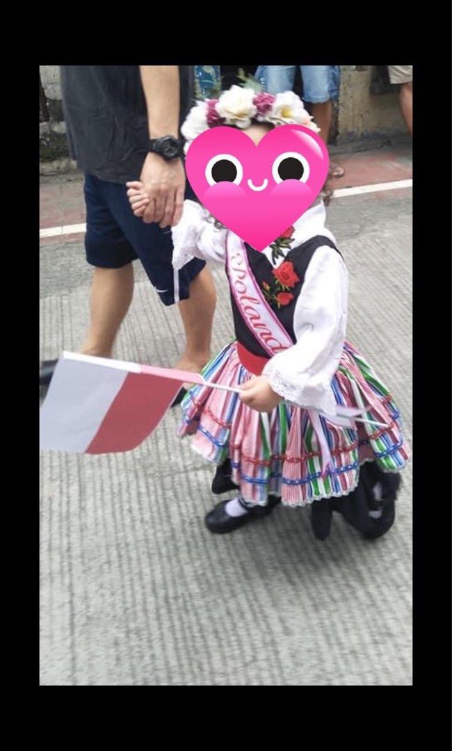 Ms. Poland Costume, Babies & Kids, Babies & Kids Fashion on Carousell