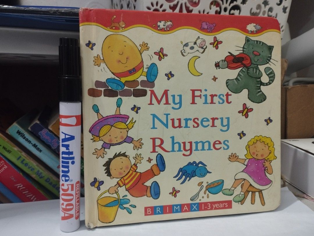 My first Nursery Rhymes, Hobbies & Toys, Books & Magazines, Children's ...