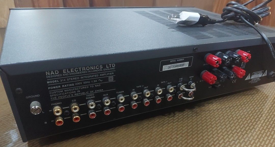 NAD C314 Integrated Amplifier, Audio, Soundbars, Speakers & Amplifiers ...