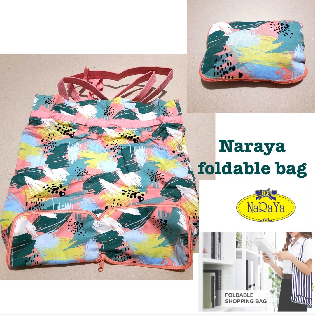 Naraya foldable bag, Women's Fashion, Bags & Wallets, Shoulder Bags on ...
