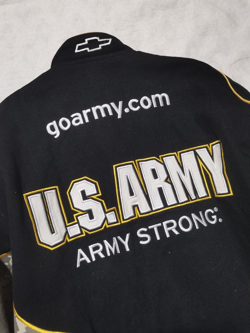 Nascar U.S Army Jacket, Men's Fashion, Coats, Jackets and Outerwear on ...