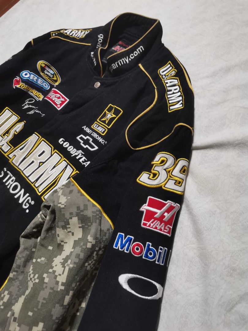 Nascar U.S Army Jacket, Men's Fashion, Coats, Jackets and Outerwear on ...