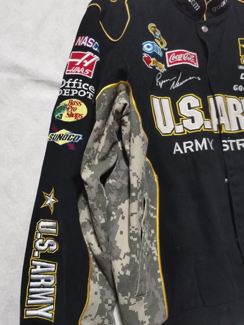 Nascar U.S Army Jacket, Men's Fashion, Coats, Jackets and Outerwear on ...