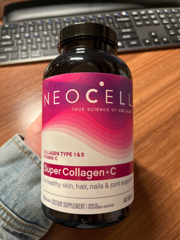 NeoCell Super Collagen plus Vitamin C, skin, hair and nails supplement ...