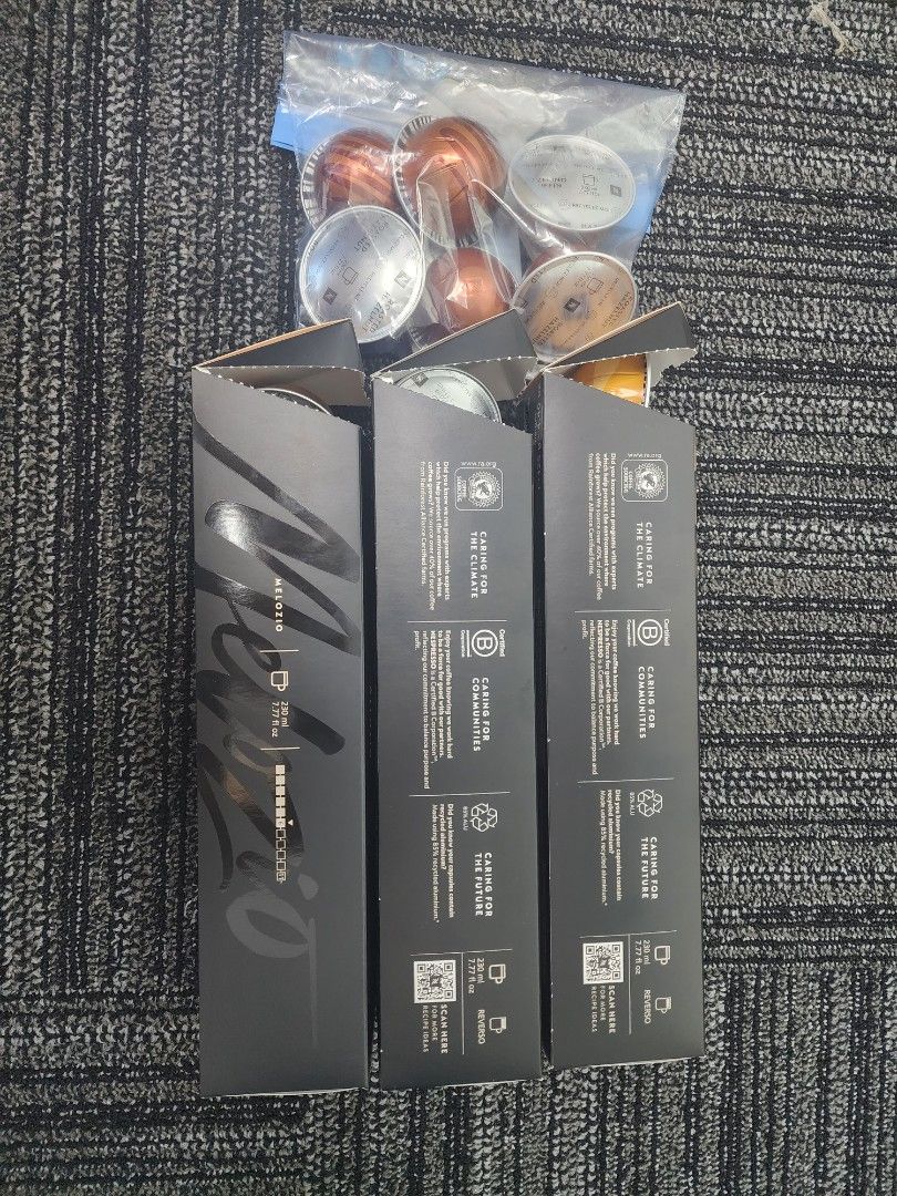 Nespresso capsules, Food & Drinks, Packaged & Instant Food on Carousell