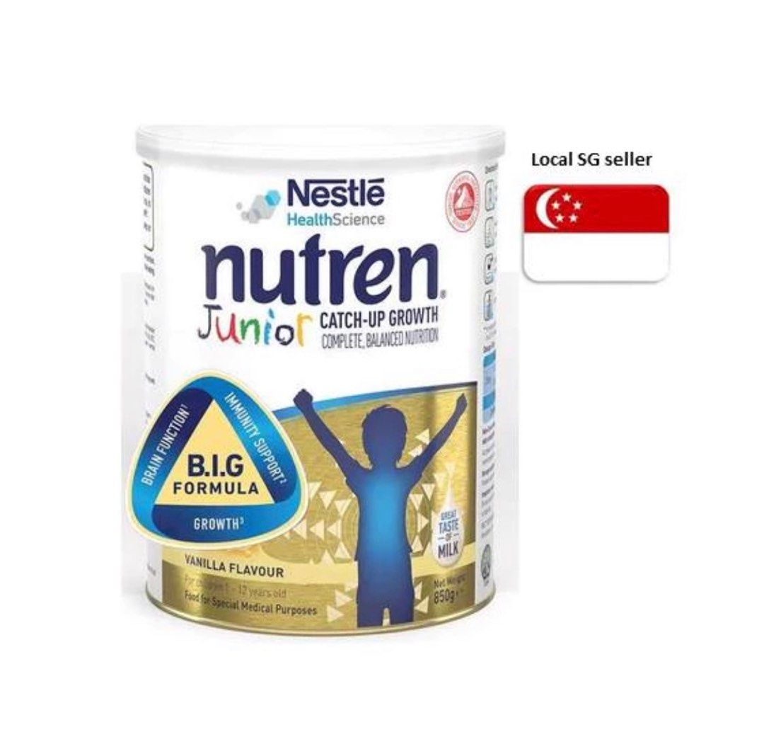 Nestle Nutren Junior, 850g, Health & Nutrition, Health Supplements ...