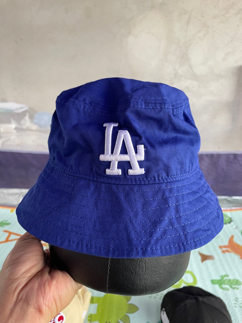 NEW ERA LA bucket hat youth size, Men's Fashion, Watches & Accessories ...