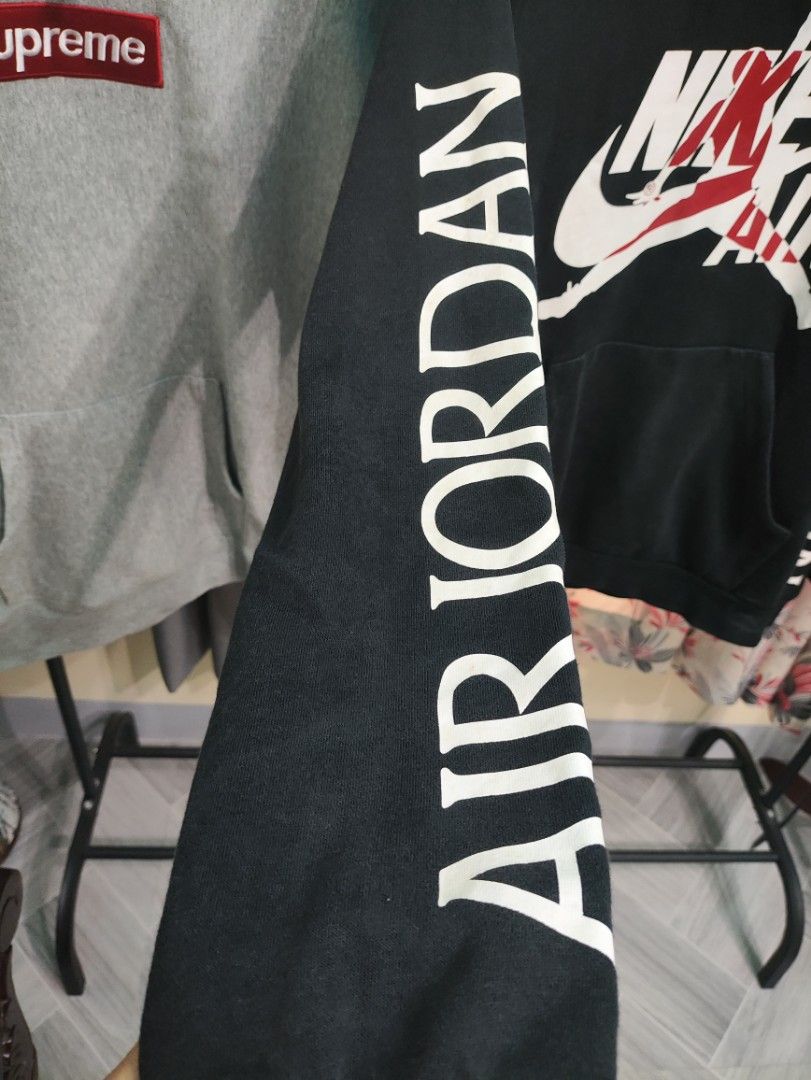 NIKE AIR JORDAN COLLAB, Men's Fashion, Tops & Sets, Hoodies on Carousell
