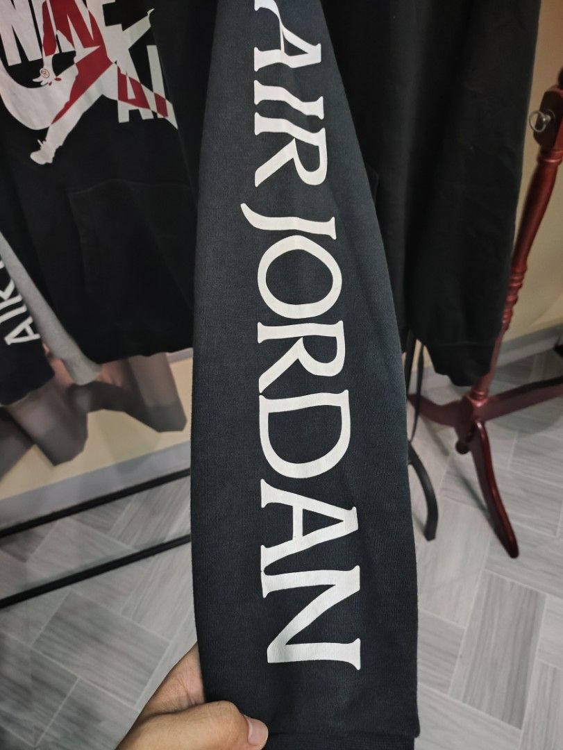 NIKE AIR JORDAN COLLAB, Men's Fashion, Tops & Sets, Hoodies on Carousell