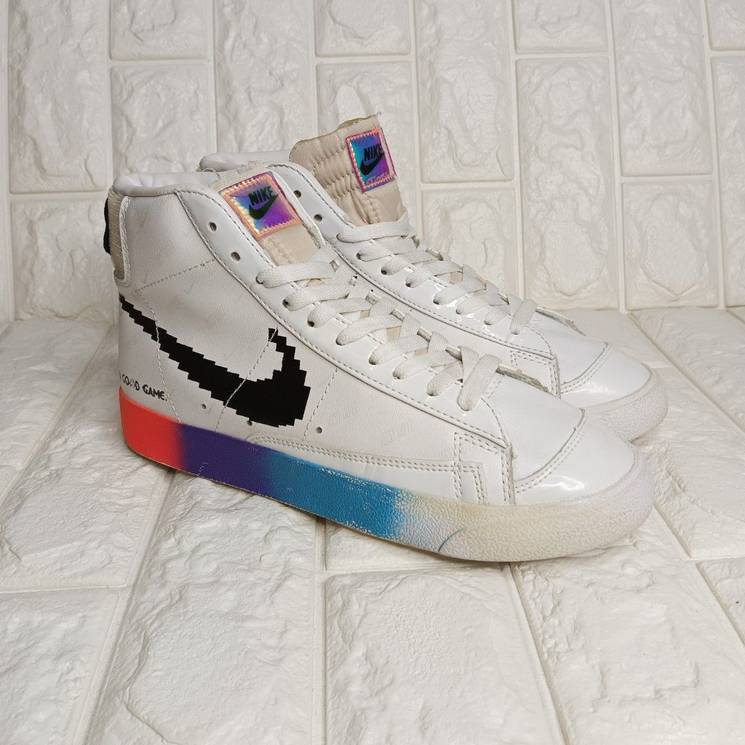 Nike Blazer Mid 77 Vintage Have a Good Game, Fesyen Pria, Sepatu ...