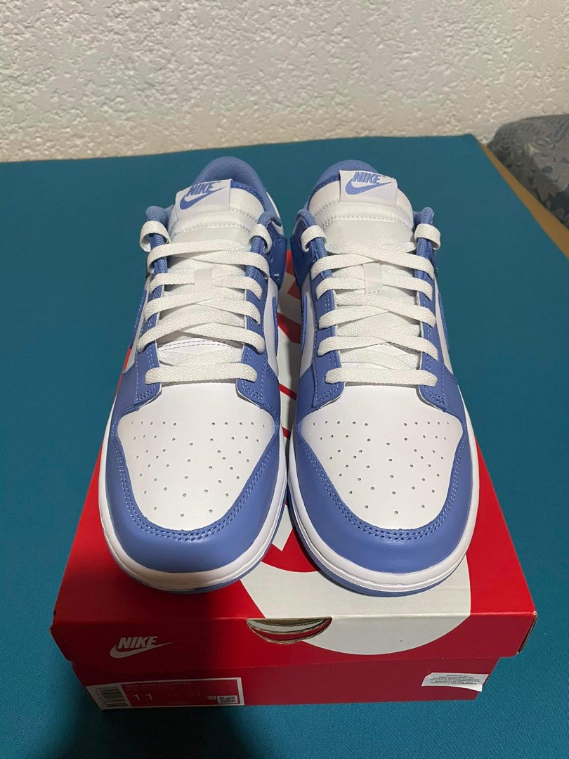 Nike Dunk Low Polar Blue, Men's Fashion, Footwear, Sneakers on Carousell